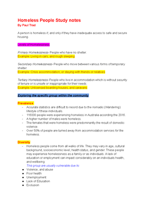 CAFS HSC Notes - General acronyms Wellbeing: “SPEECS” Spiritual ...