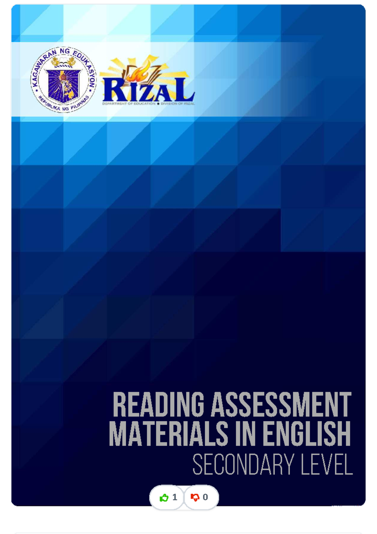 G7-G10 reading-materials-english-works - READING ASSESSMENT MATERIALS ...