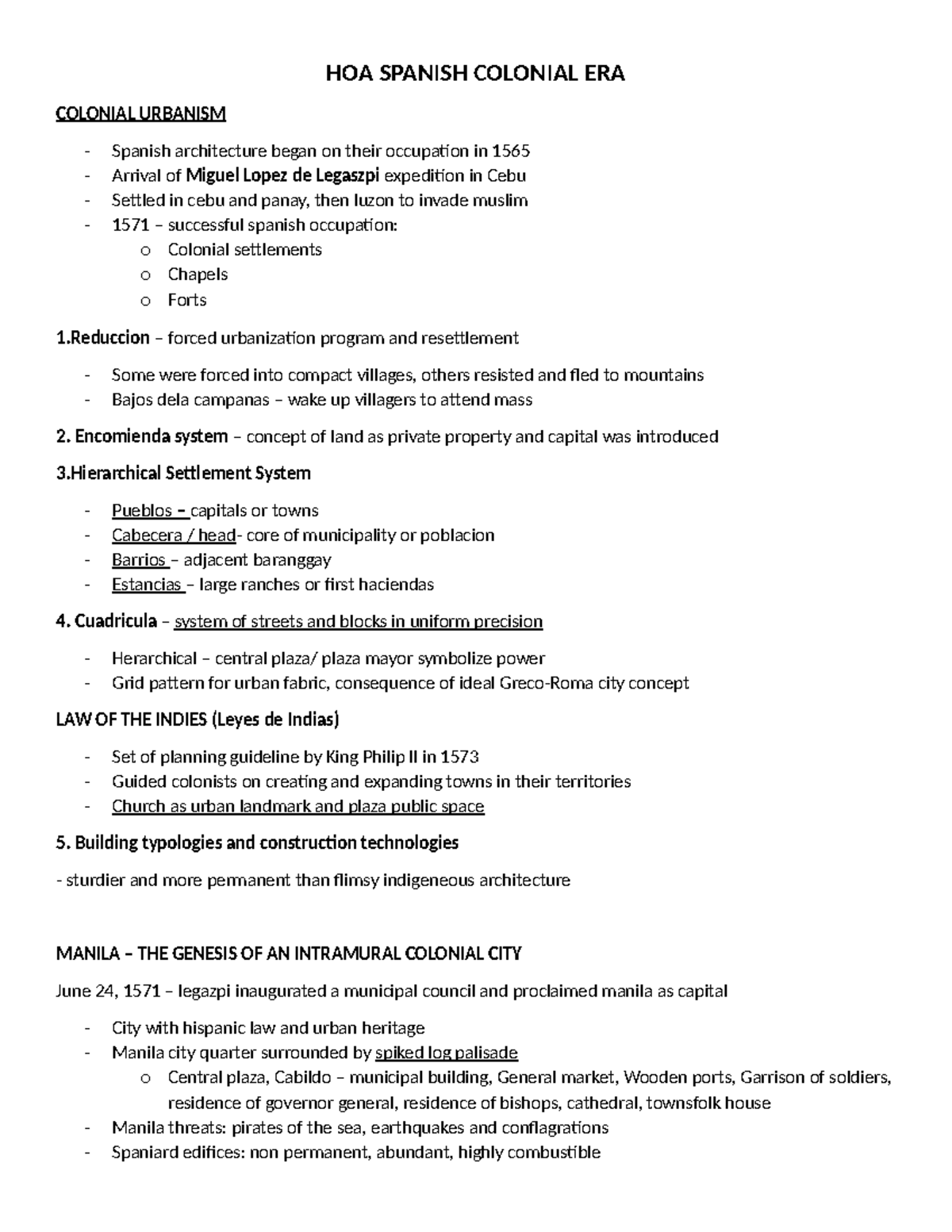 HOA American AND Japanese ERA - HOA SPANISH COLONIAL ERA COLONIAL ...