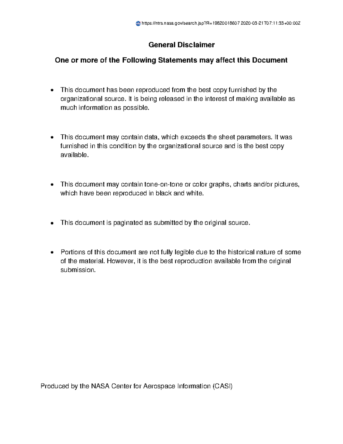 42856183 - Cours - General Disclaimer One or more of the Following ...