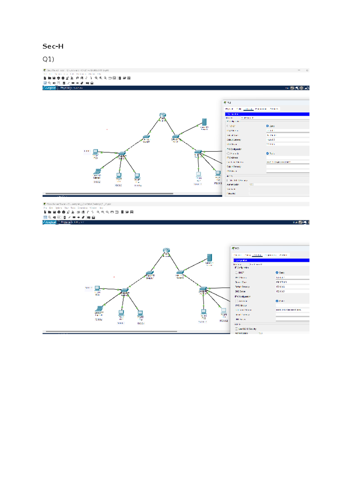 CN LAB5 - CN assignment - Computer Networks - Sec-H Q1) SMTP: FTP: - Studocu