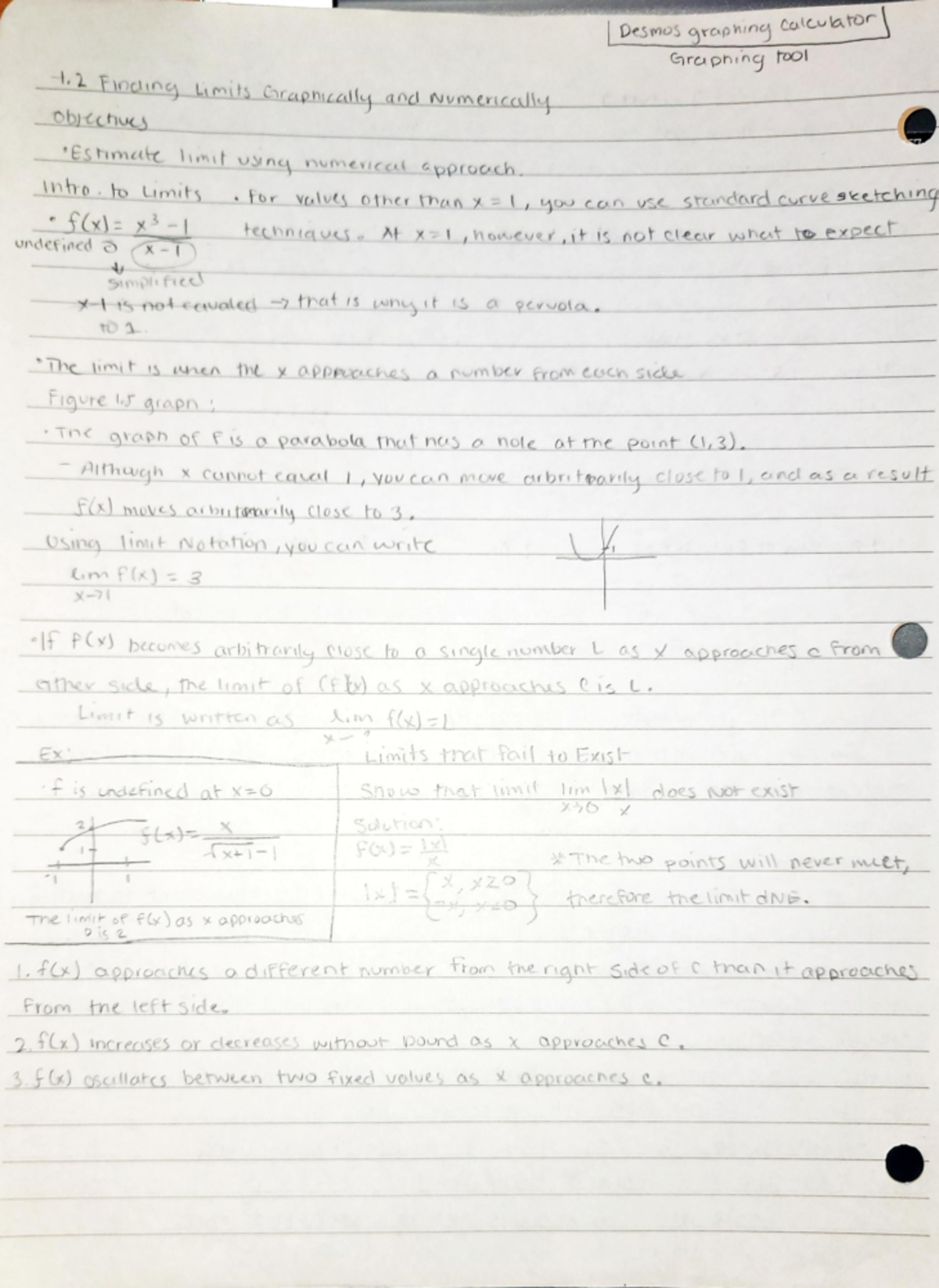 Calculus 1 Notes - MATH-1520 - Studocu