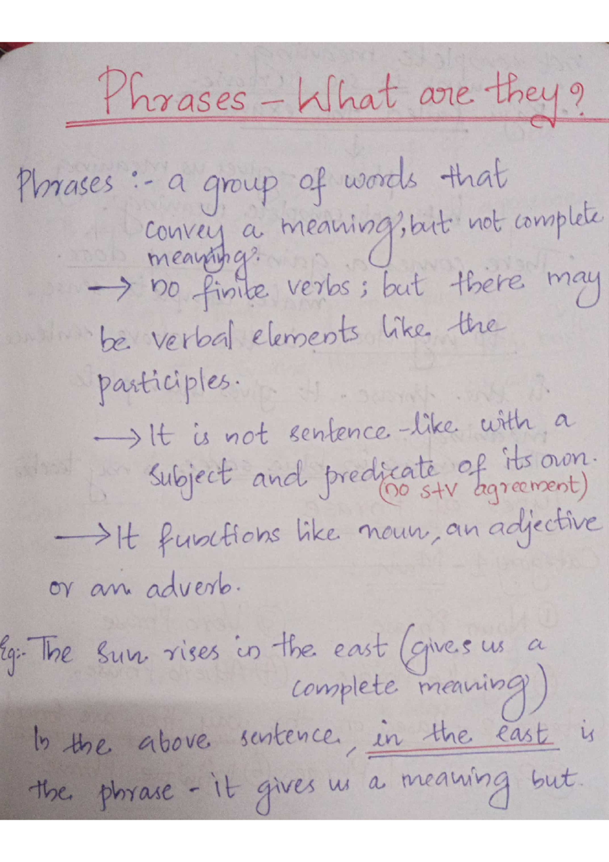Phrases-What are they Notes - Bachelor of Computer Applications - Studocu