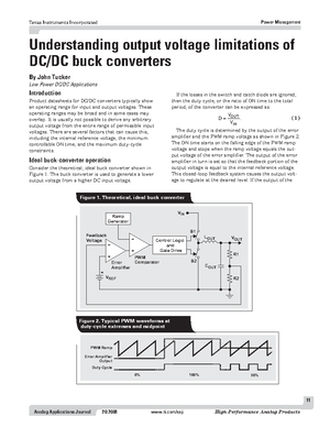 Basic Calculation of a Boost Converter's Power Stage - Application Note ...