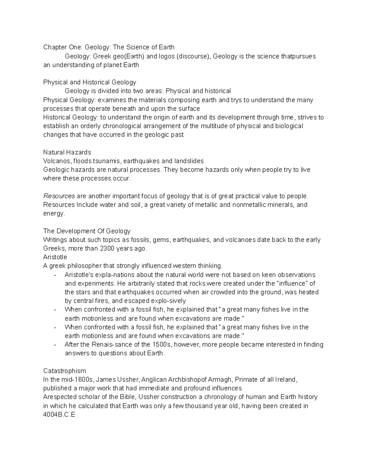 Essentials of Geology - Chapter One: Geology: The Science of Earth ...