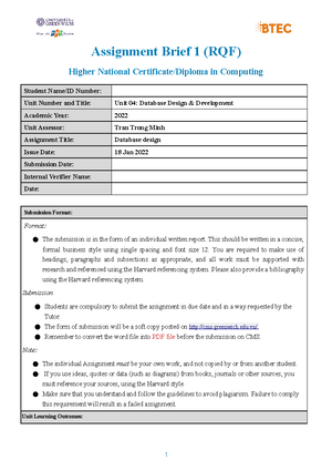 Assignment 1 Professional Practice - ASSIGNMENT 1 FRONT SHEET ...