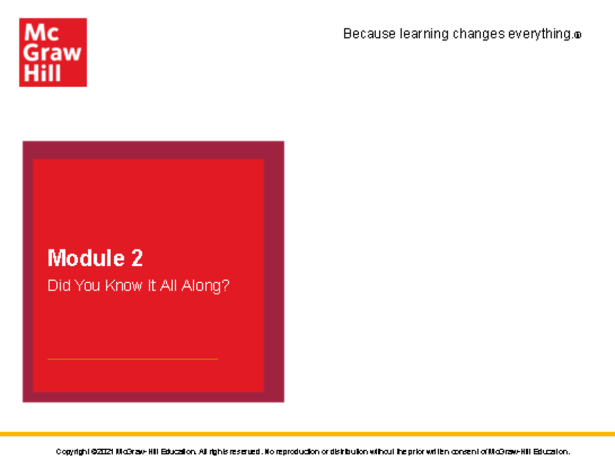 Module 2 - fall 21 class lecture notes powerpoint - Because learning ...
