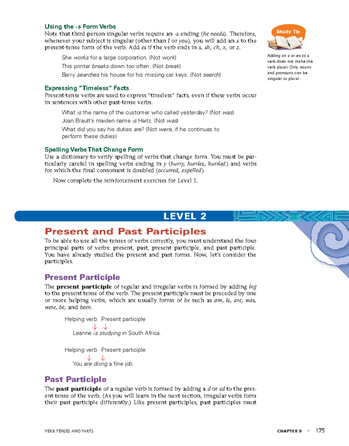 Chapter 9 part 2Business English, 10th Edition - VERB TENSES AND PARTS ...