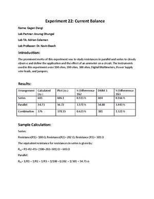 Coefficient of friction lab report - Abstract The objective of this ...