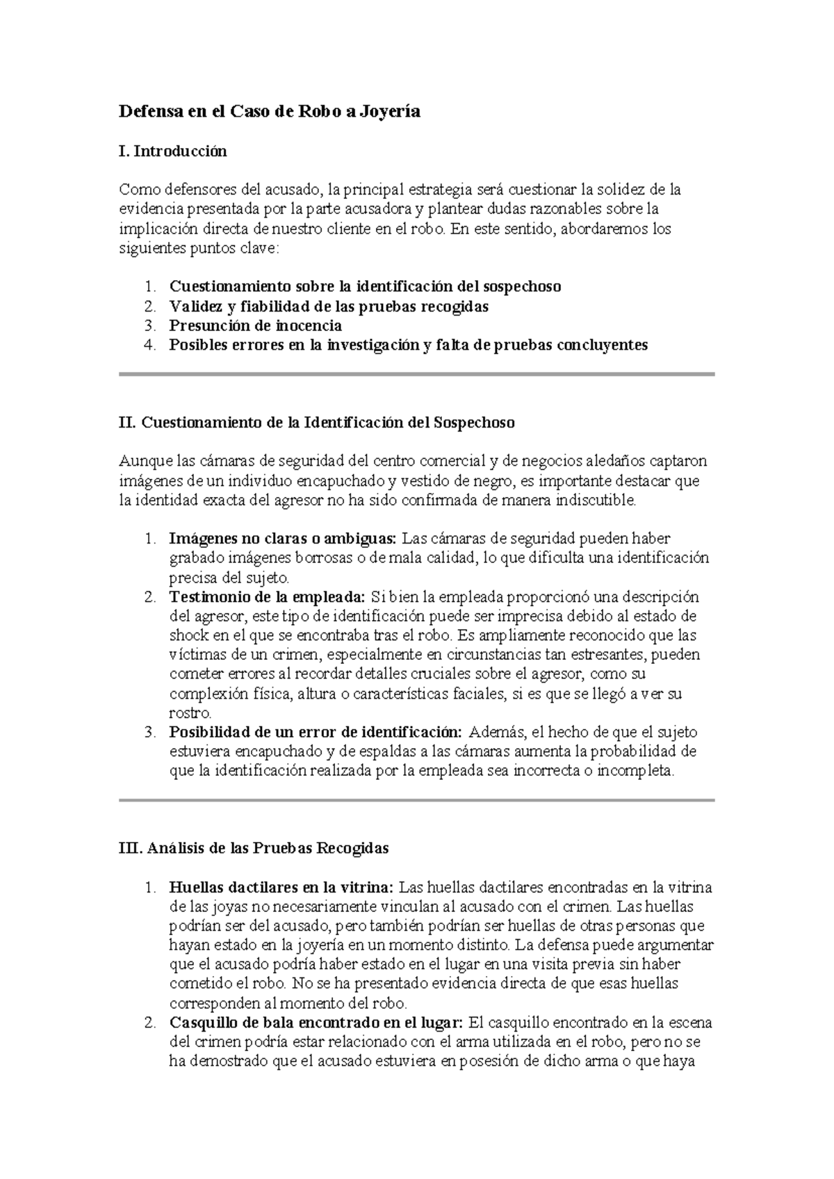 Rolando Batista T - Exposiciones de la entrada - Defensa en el Caso de ...