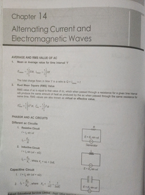 Current electricity - It contains compressive formulas of this chapter ...