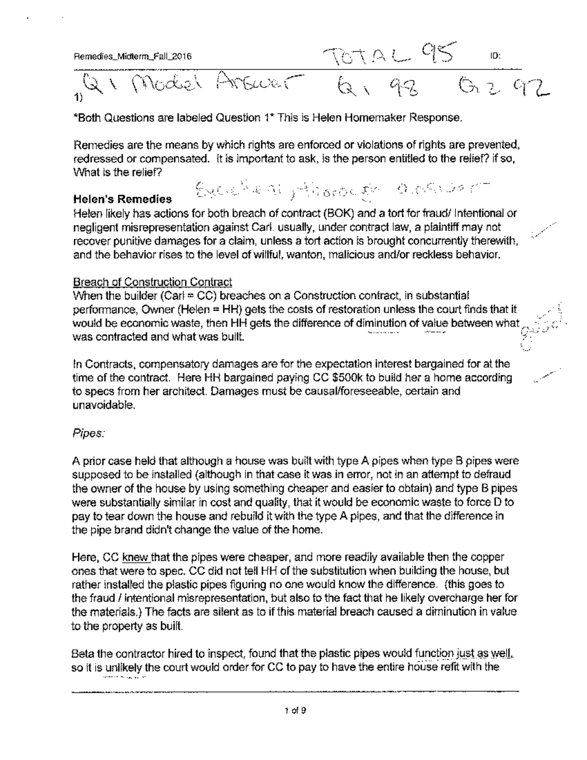 Midterm 2016, questions and answers - B6005 - Studocu