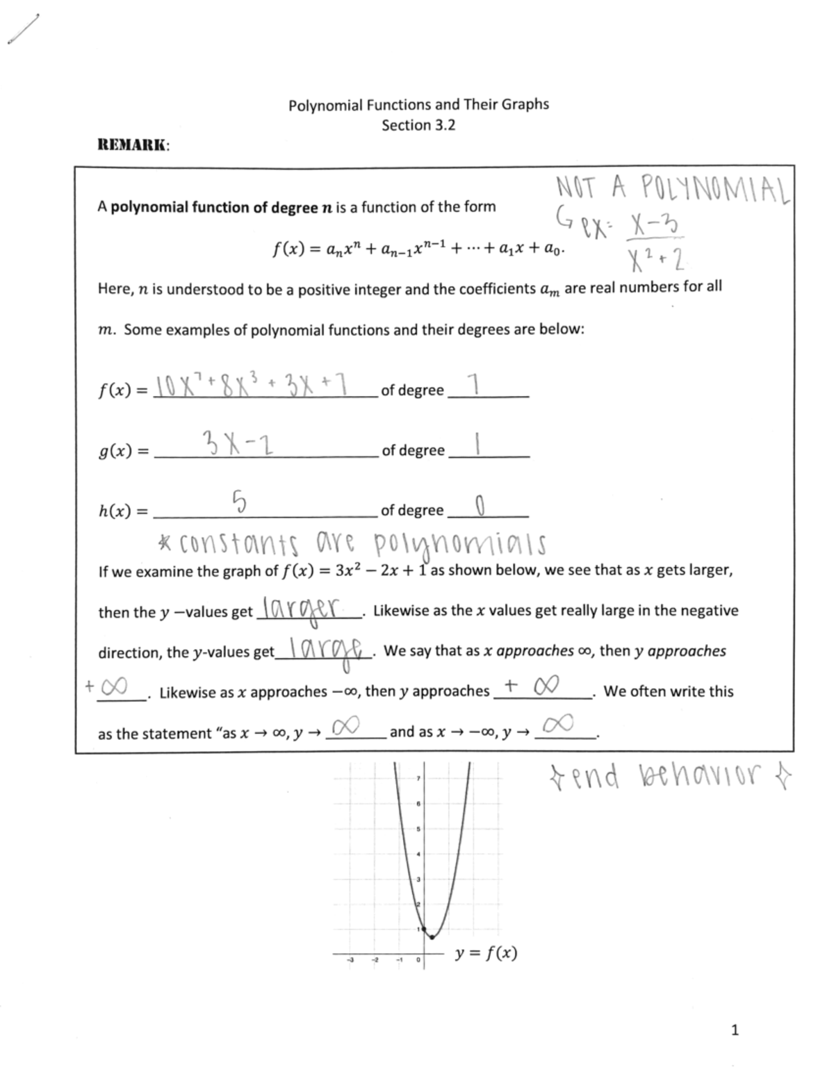 MATH112 4 - Polynomial Functions and their graphs - MATH 112 - Studocu