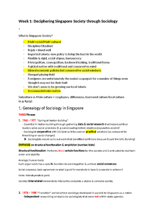 SOC205 TMA01-02 Jan24 - TMA - SOC20 5 Singapore Society Tutor-Marked ...