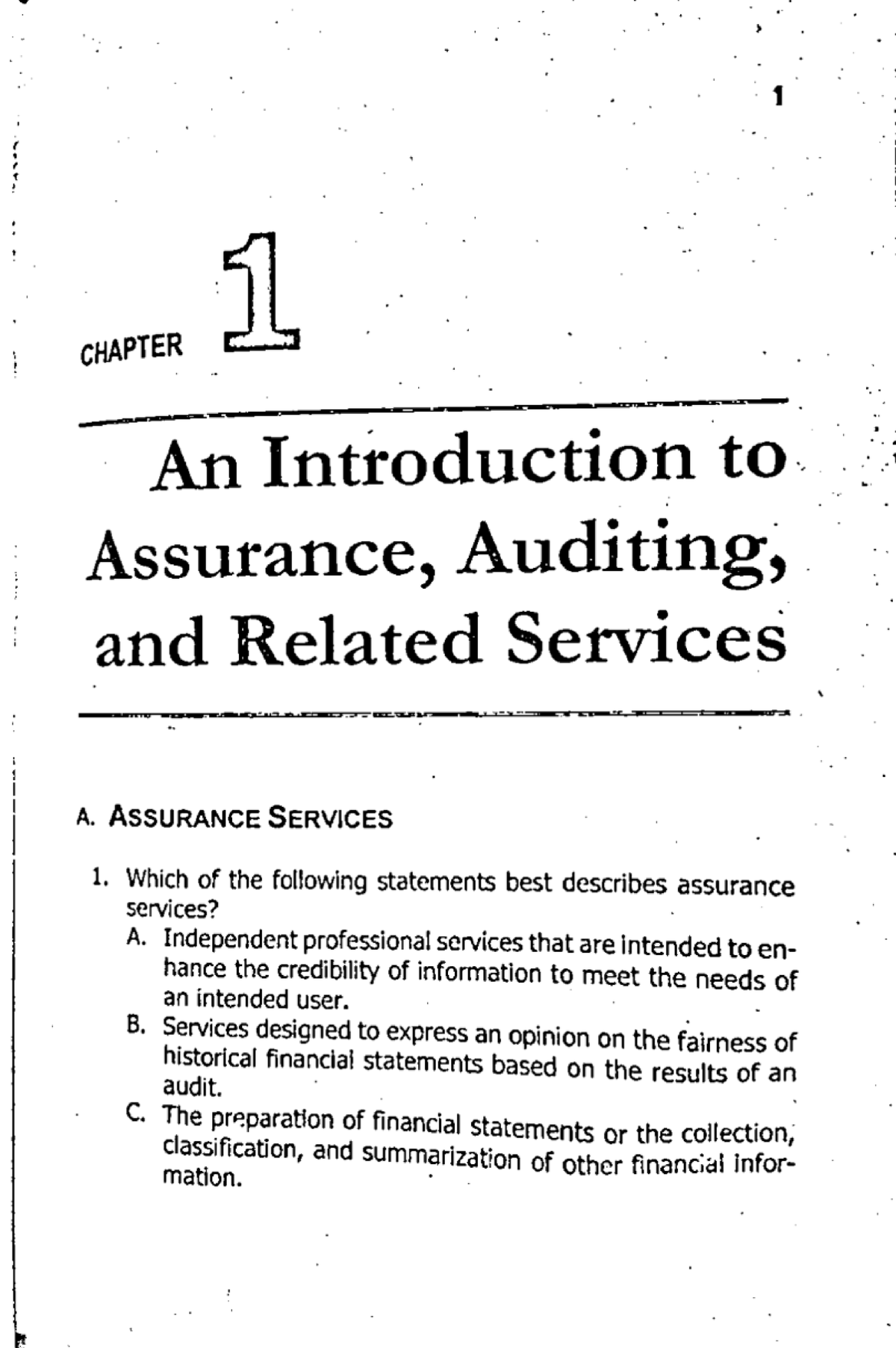 Aud-theories C 1 - Lecture notes 1-10 - Auditing Theory - Studocu