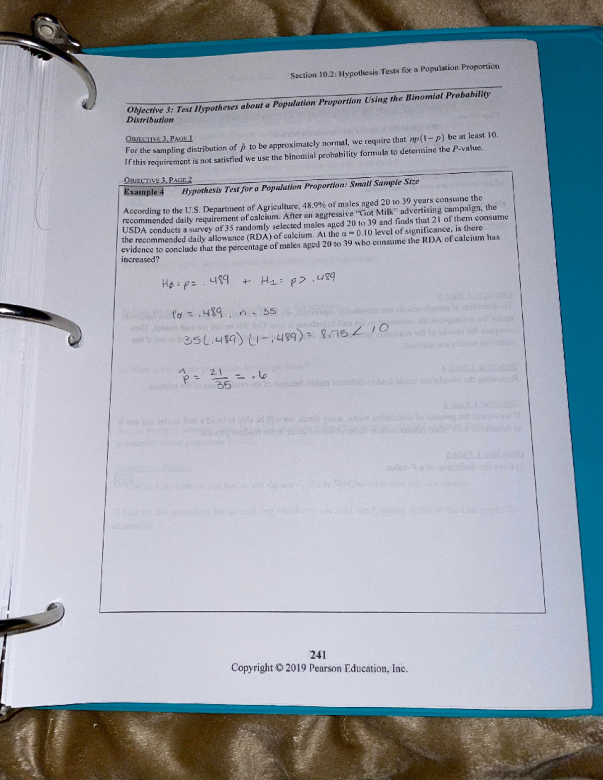 Chapter 10 section 2 page 7 - ST 210 - Studocu