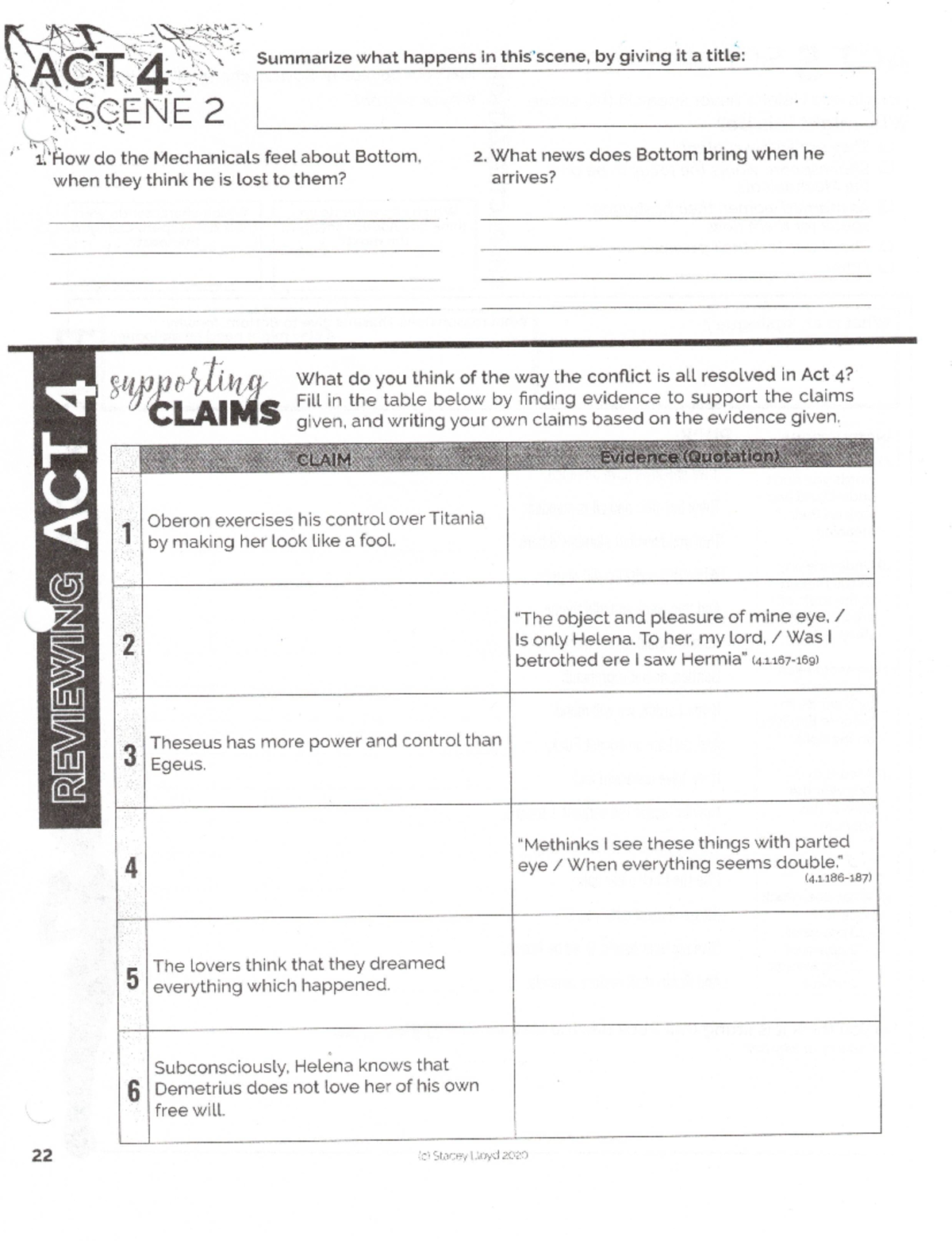 Act IV Sc 2-Act V Sc 1 - ... - Studocu
