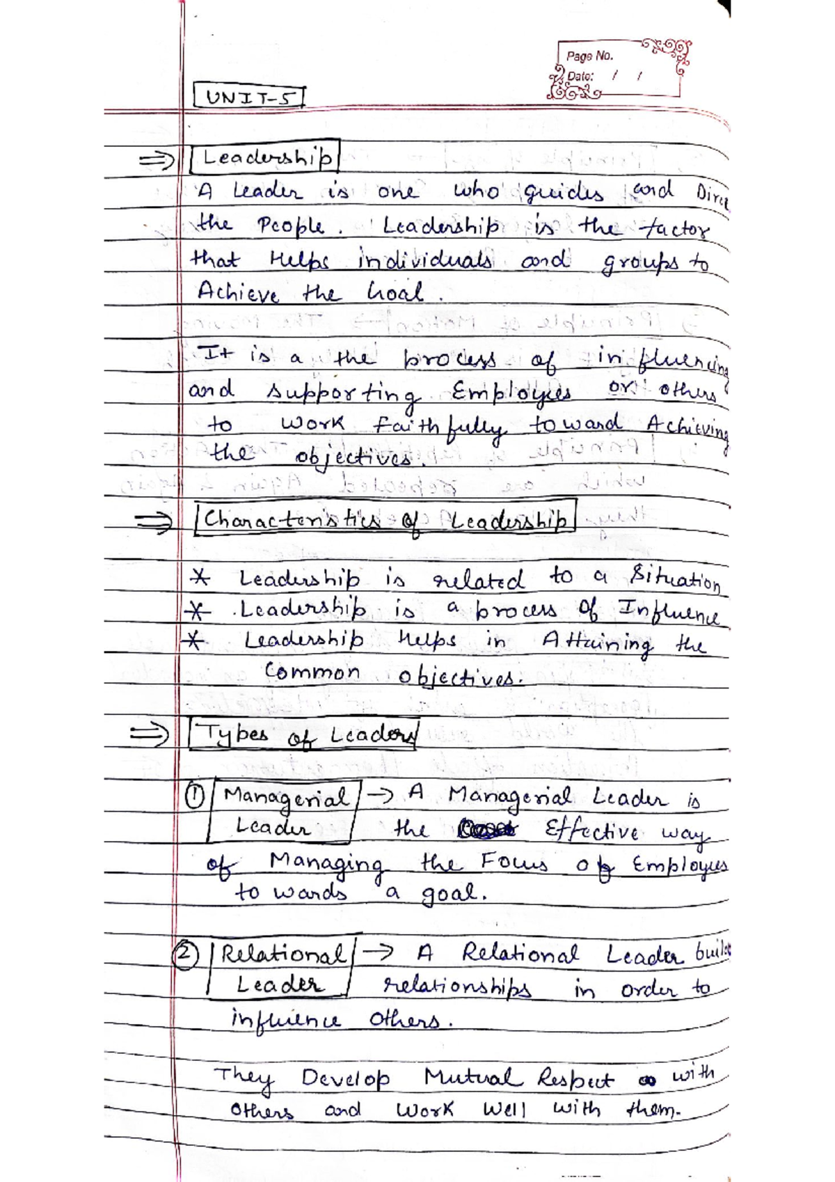 Unit 5 MCOB - Masters of Business Administration - Studocu