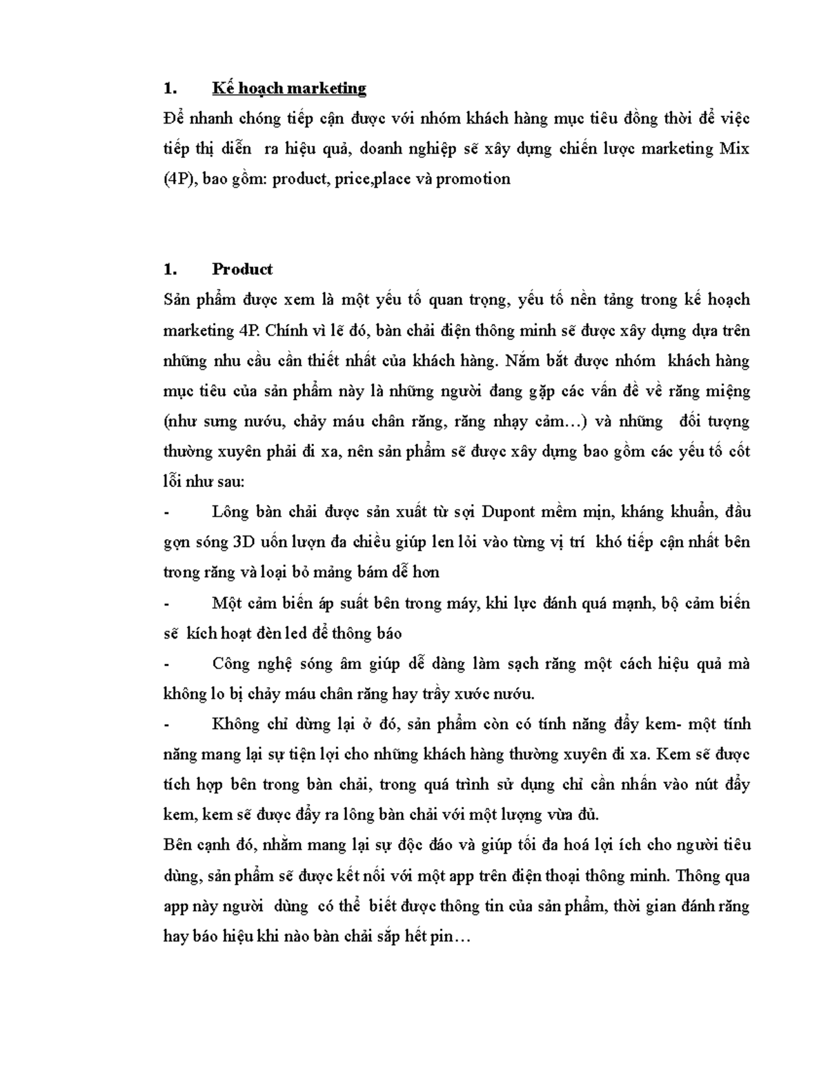 Khoi-nghiep - fsdfsd - Kế hoạch marketing Để nhanh chóng tiếp cận được với nhóm khách hàng mục ...