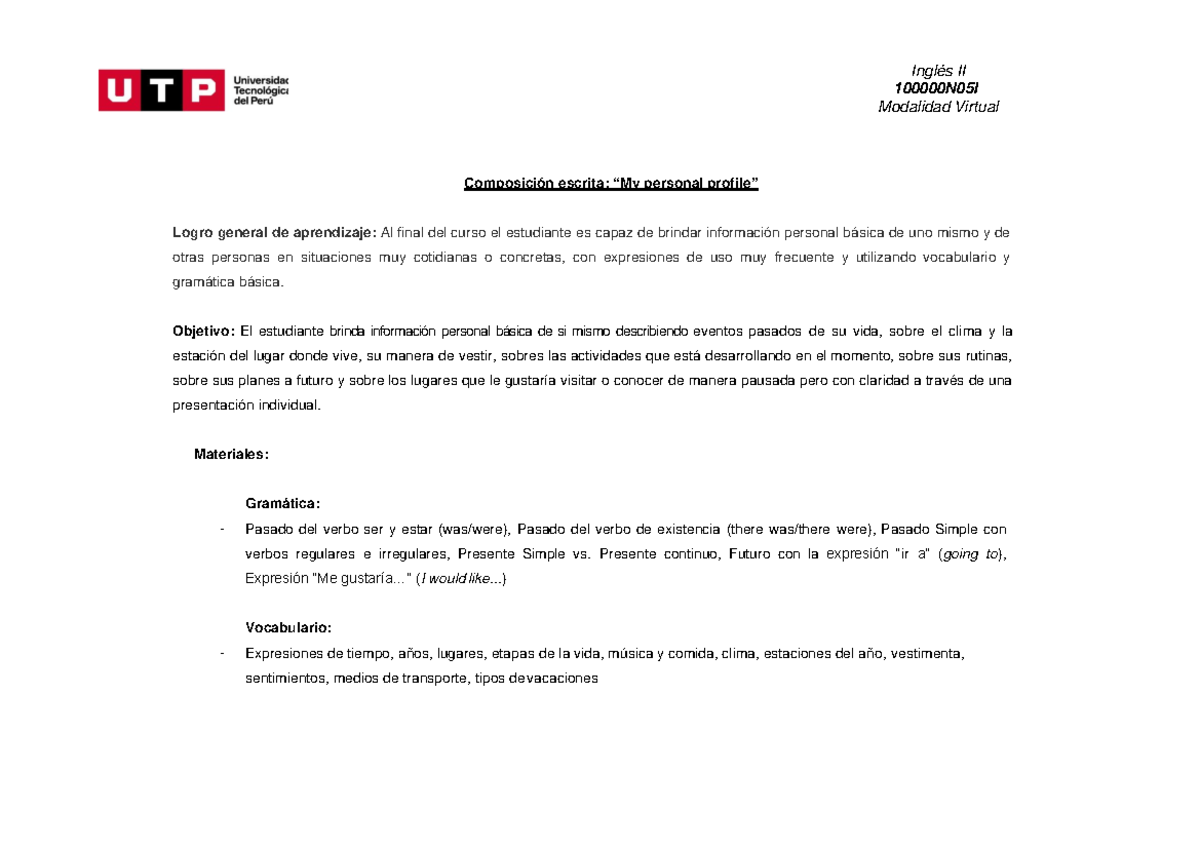 Composición escrita - Verano 2021 - 100000N05I Modalidad Virtual ...
