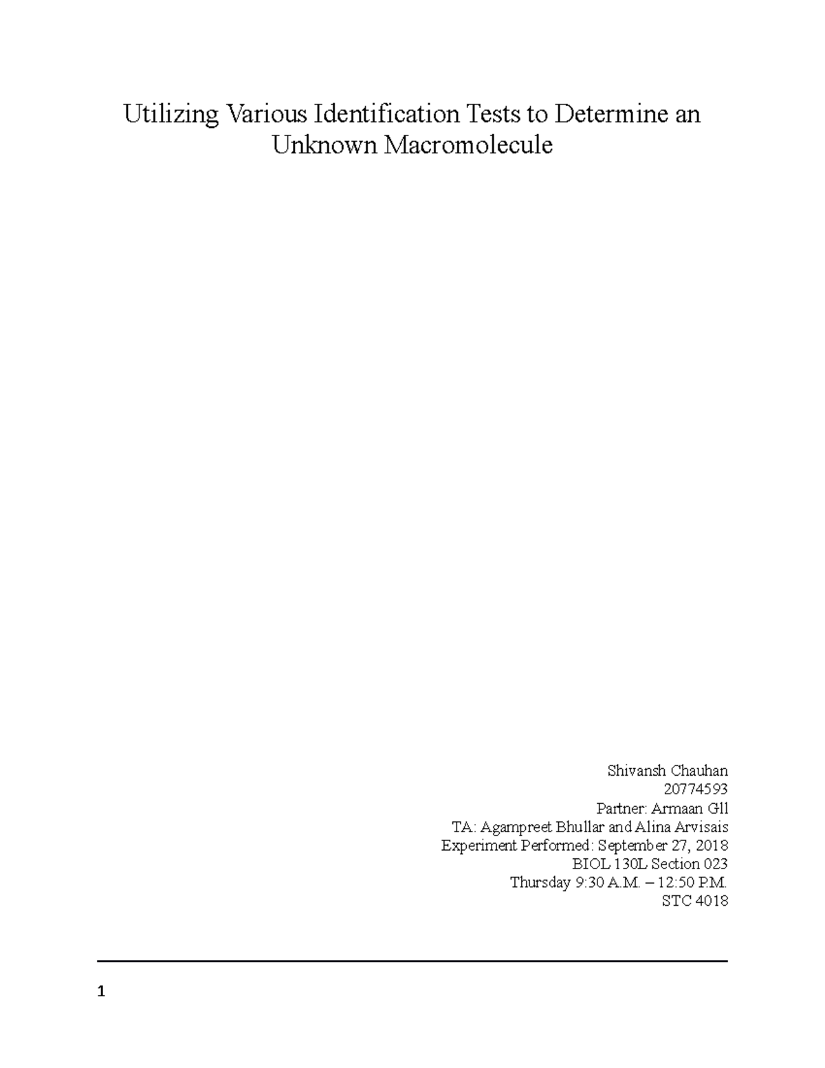 Utilizing+Various+Identification+Tests+to+Determine+an+Unknown ...