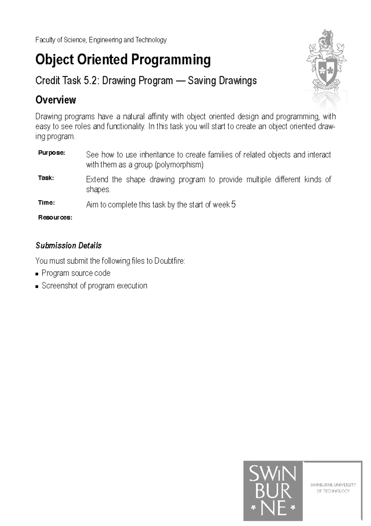 5.2C - Lecture notes dafasf - Faculty of Science, Engineering and ...