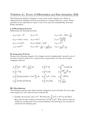 Limits of Sequences - MATH 1152 - Studocu