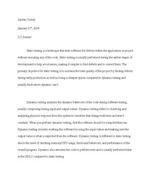 2-3 Project Proposal - CS330 - Jayden Cooley CS – 330 3/17/ Project ...