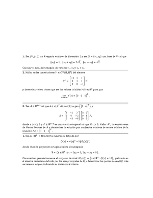 Guías resueltas algebra 2 A fiuba - Algebra II (Segundo cuatrimestre, 2021) ́ Gu ́ıas de ...