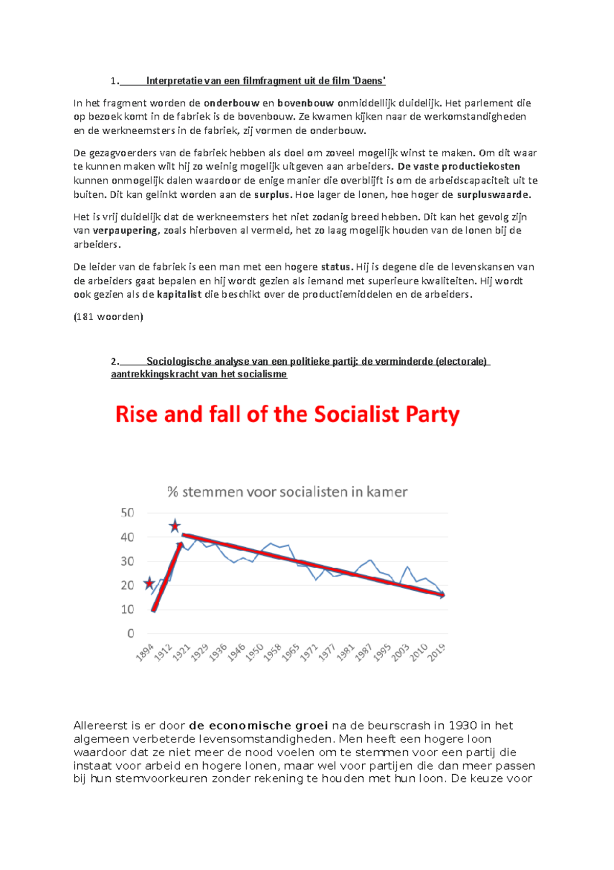 Module 6 - Interpretatie van een filmfragment uit de film 'Daens' In ...