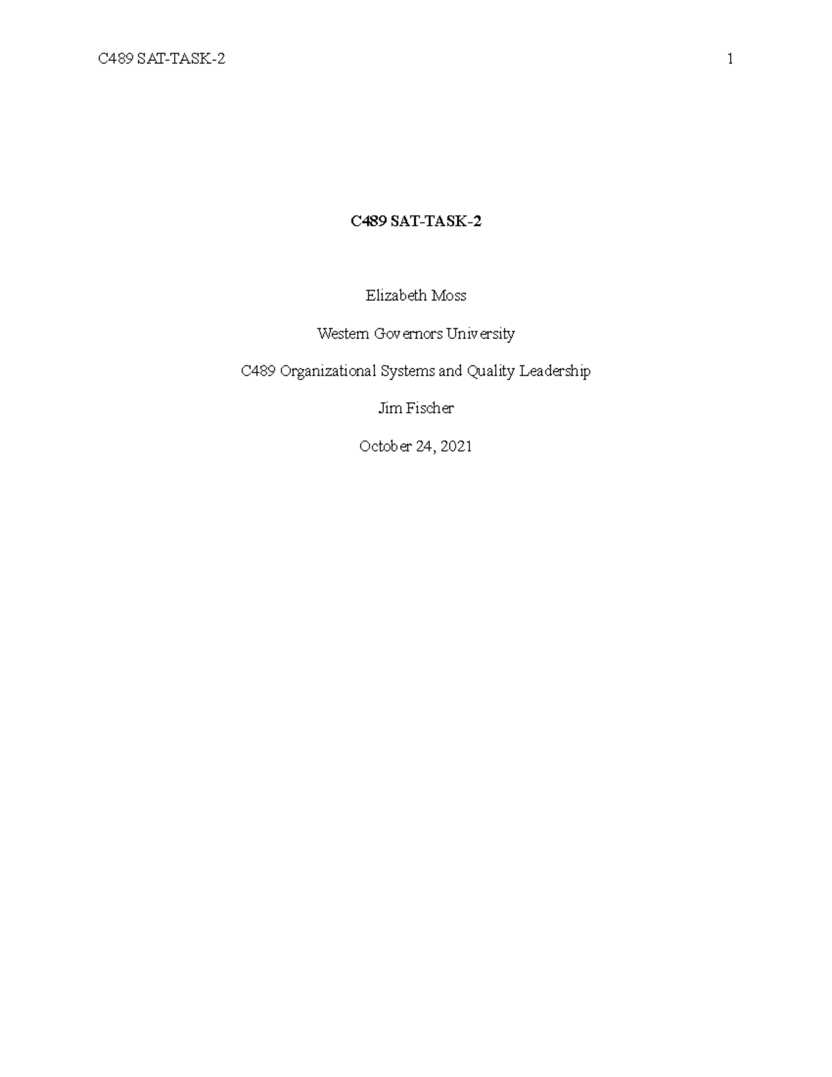 C489 task2final passed first try, no revisions - C489 SAT-TASK ...