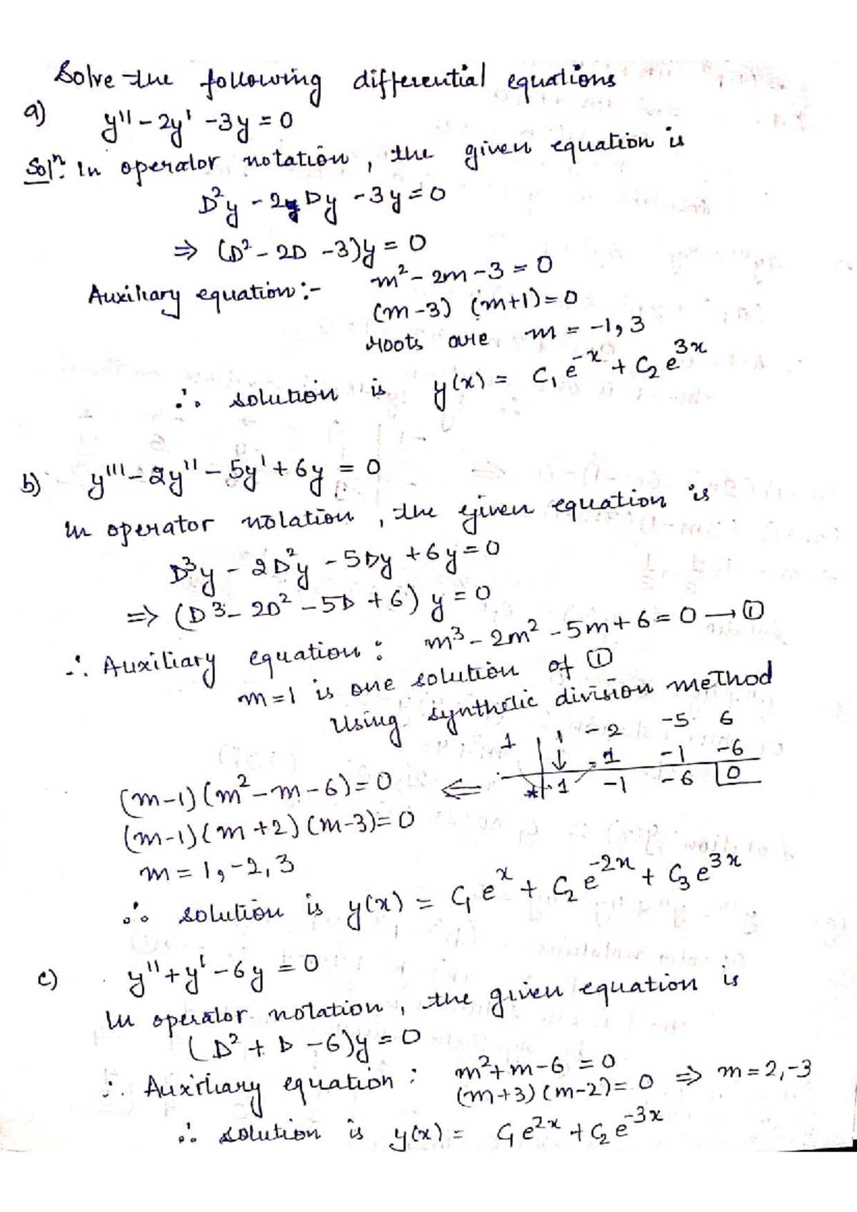 Unit 2 3 few notes - Engineering Mathematics - Studocu
