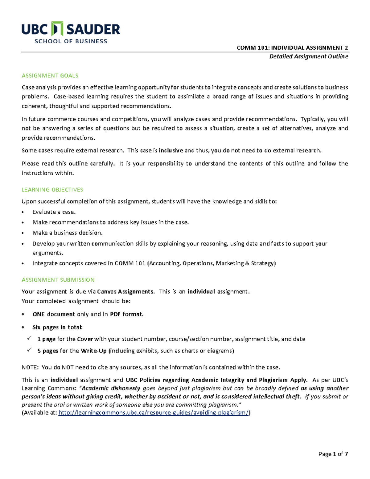 COMM101 IND Assignment 2 Guidelines - Warning: TT: undefined function: 32 Warning: TT: undefined ...