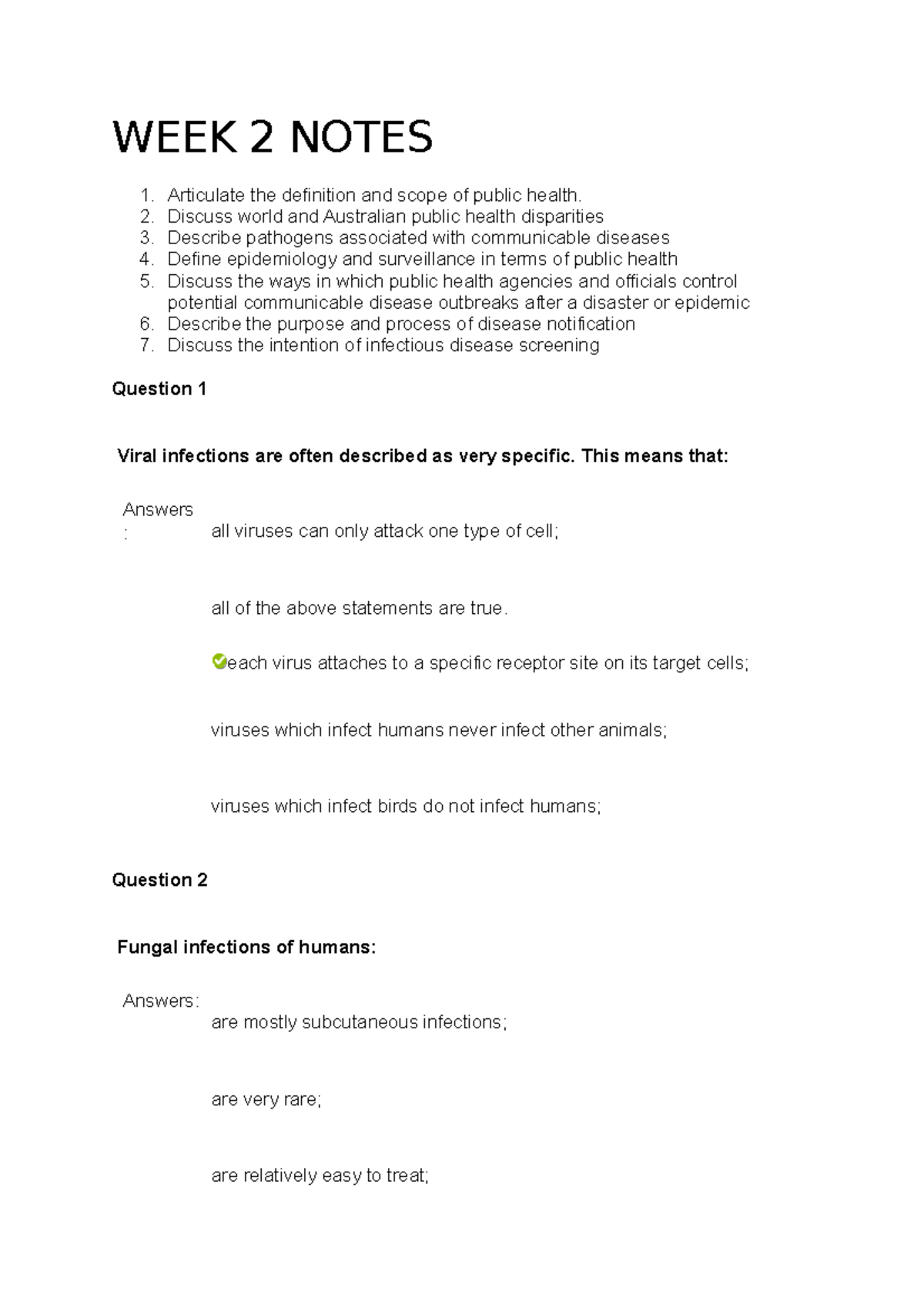 WEEK 2 Notes - NCS2103 - ECU - Studocu