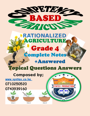 Grade 7 CBC Complete Integrated Science notes - Grade By: Vyntex ...
