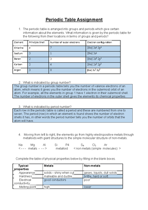 2675-2018 Periodic Table Worksheet rev B - Periodic Table Assignment ...