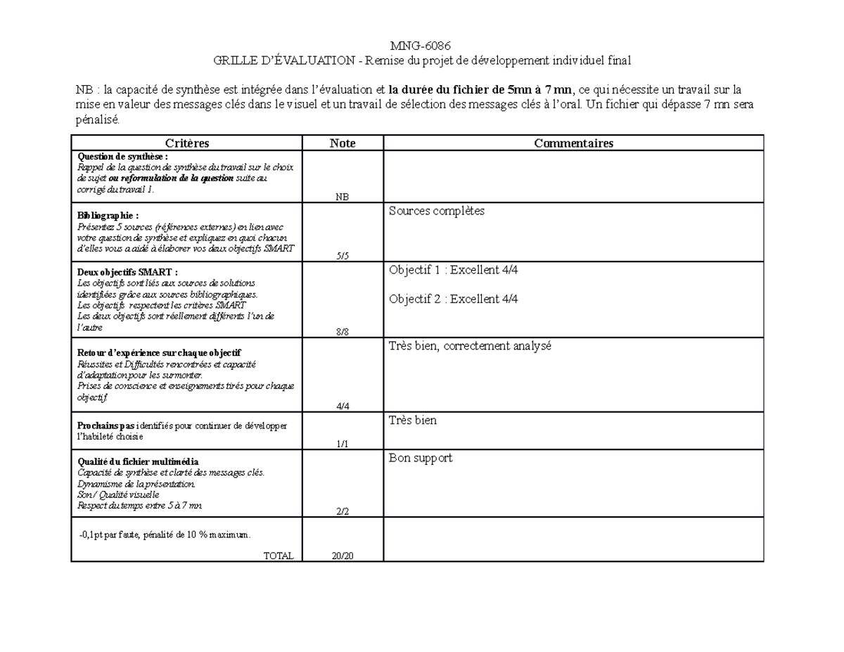 MNG-6086-Z1-Grille d'évaluation - remise du projet de développement ...