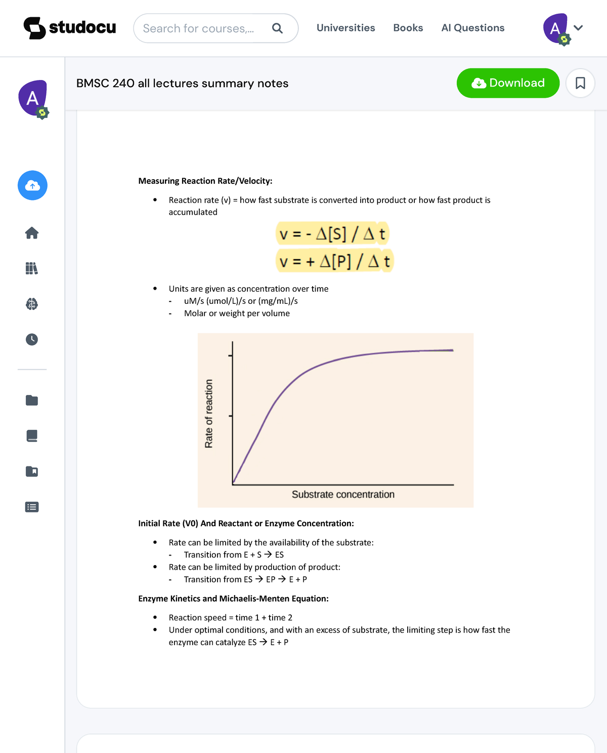 BMSC 240 all lectures summary notes - Module 1 Experimental Design ...