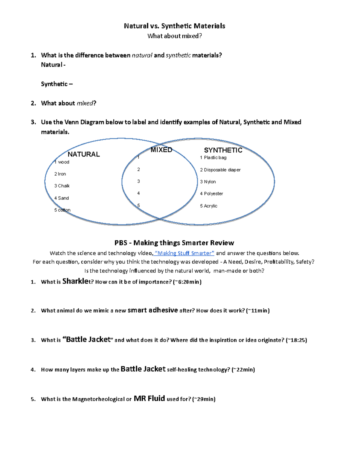 Assaingment 2225 - The process of biology - Natural vs. Synthetic ...