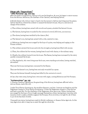 Cambridge Latin Course Stage 19 Translations - Stage 19: “Isis” Model ...