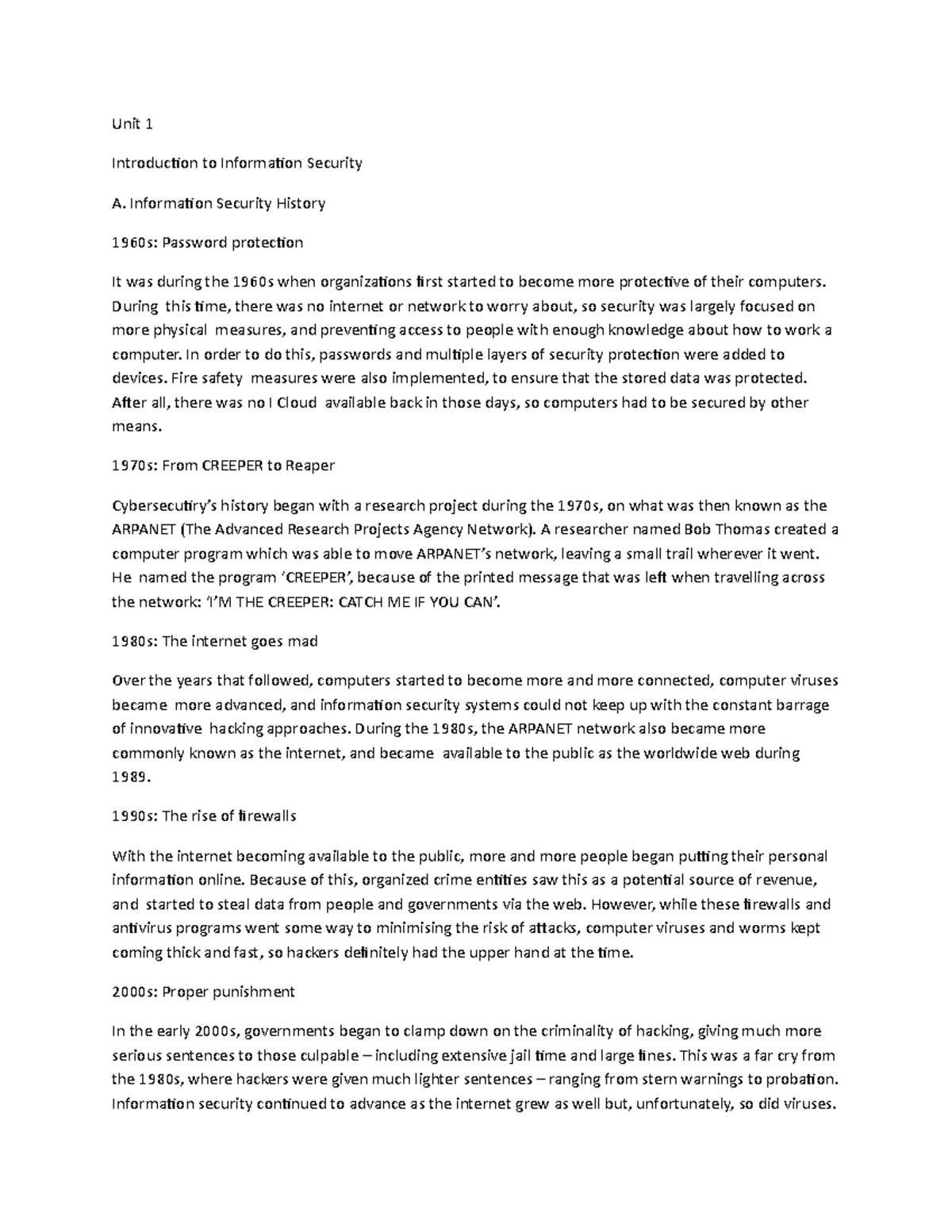 Unit 1 Wps Office Unit 1 Lecture Notes For Unit 1 Computer Science