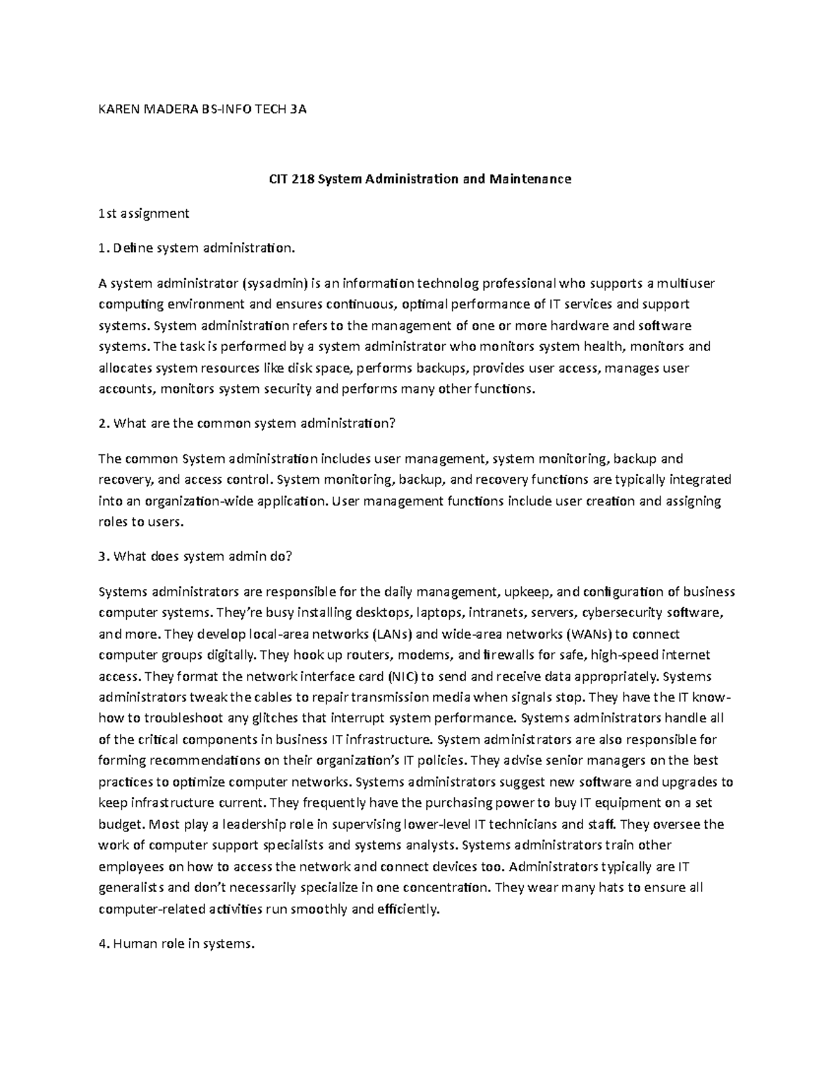 1st - Goods - KAREN MADERA BS-INFO TECH 3A CIT 218 System ...