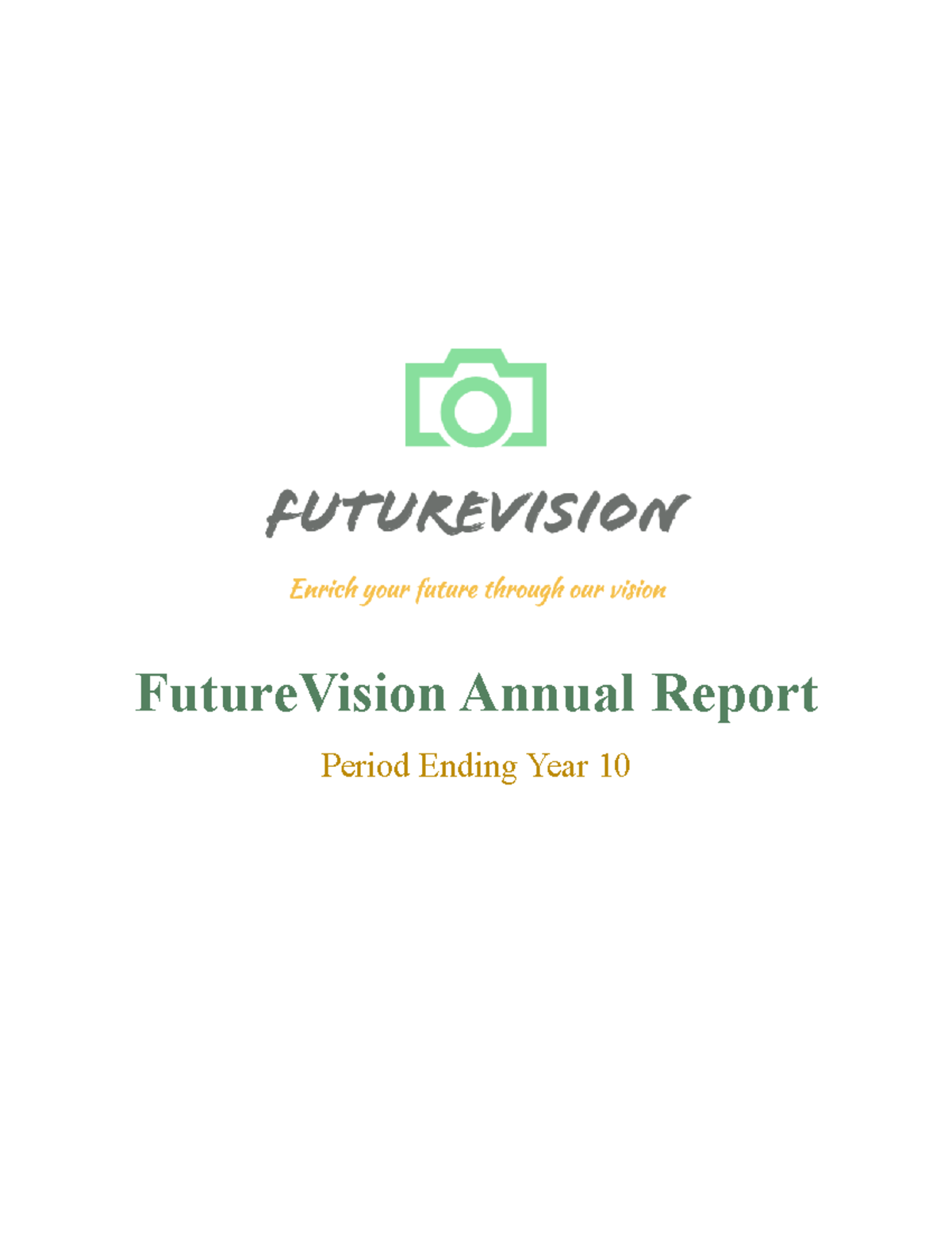 [Future Vision] Annual Report [Final Edition] - FutureVision Annual ...