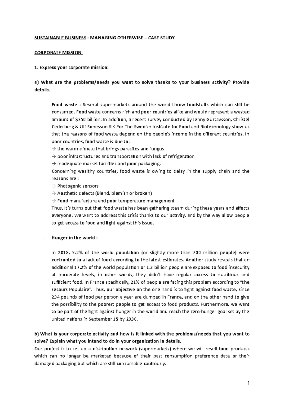 Sustainable Business CASE Study SUSTAINABLE BUSINESS MANAGING sustainable-business-case-study-sustainable-business-managing