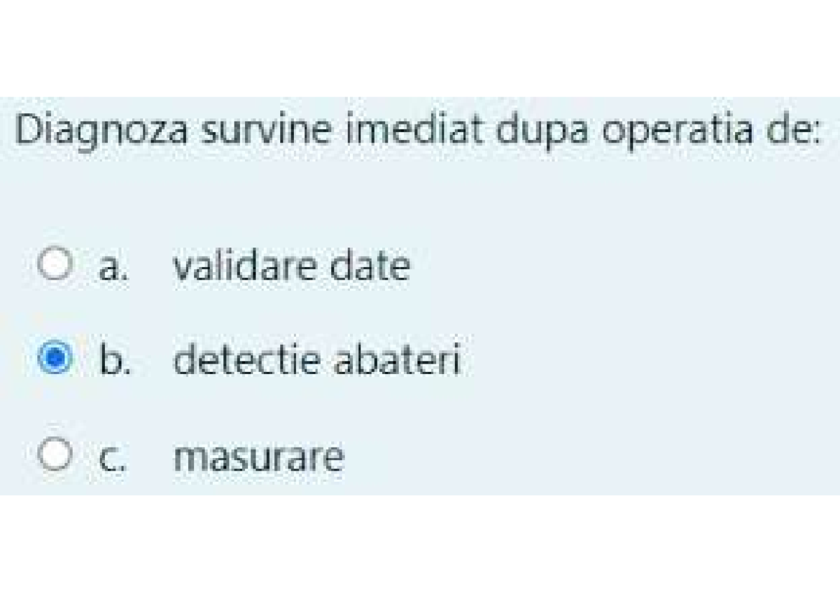 Dse test 1 - Answers - Testare si diagnoza in electronica si ...