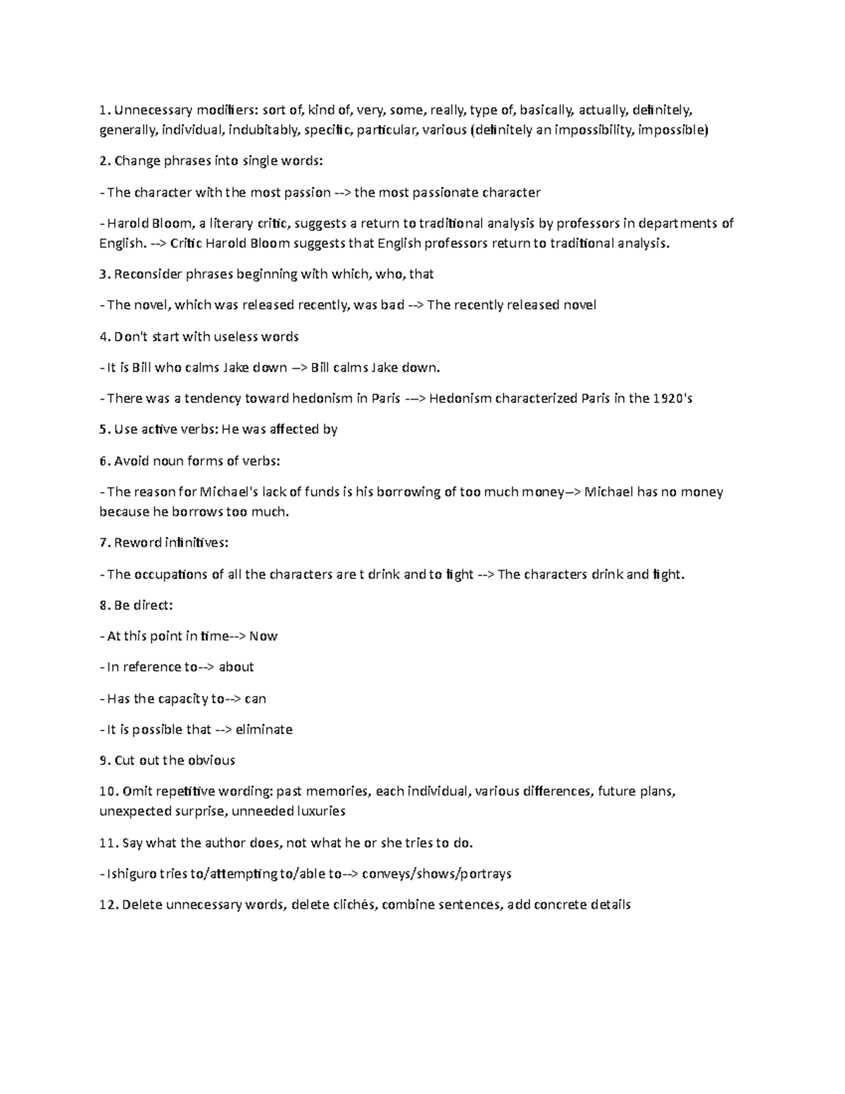 2020-literature in medicine(eng1975)lecture notes week7 - Unnecessary ...