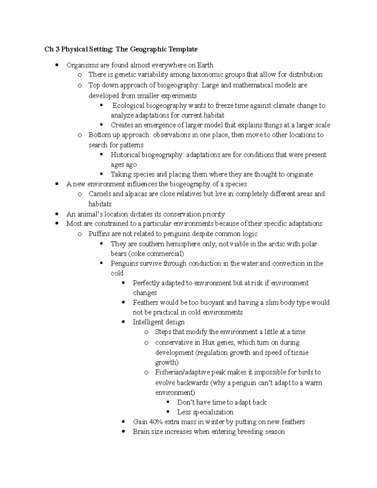 2 Geographic Template - continental drift notes - Ch 3 Physical Setting ...