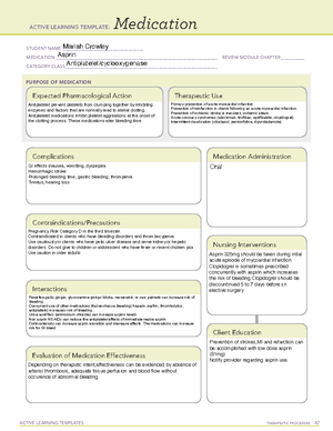 System disorder COPD ati template - ACTIVE LEARNING TEMPLATES ...