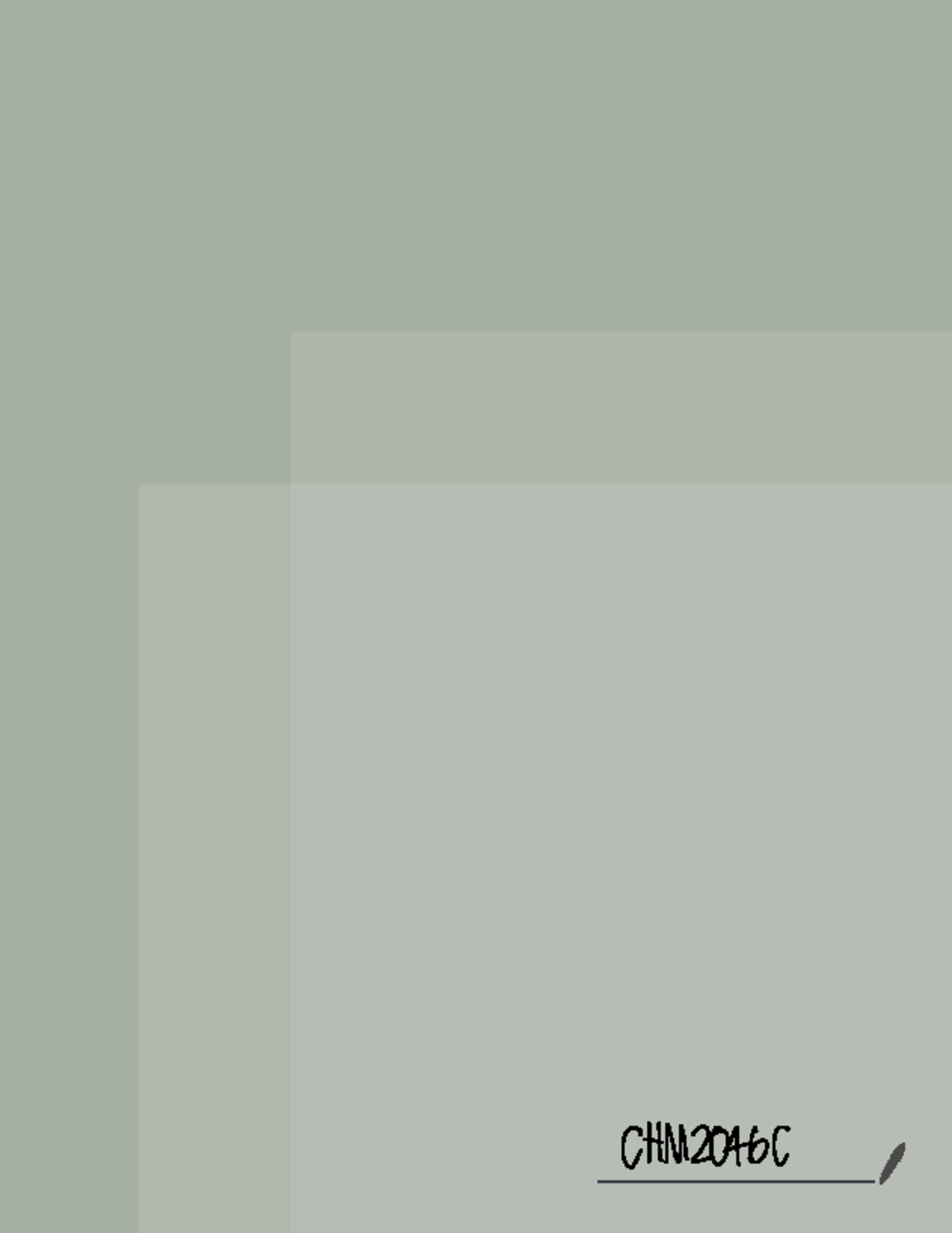 Chemistry II - Prof adamson notes - CAN 2046C First Class Notes lecture ...