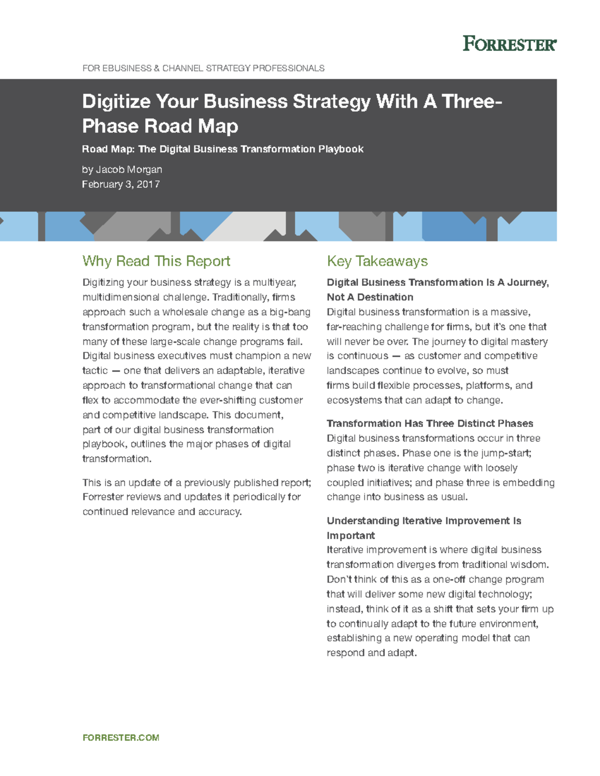 6 Digitize Your Business Strategy With A Three Phase Road Map ...